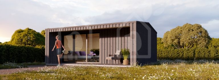 27.5m2 modulinis namas - Universalus Meistras